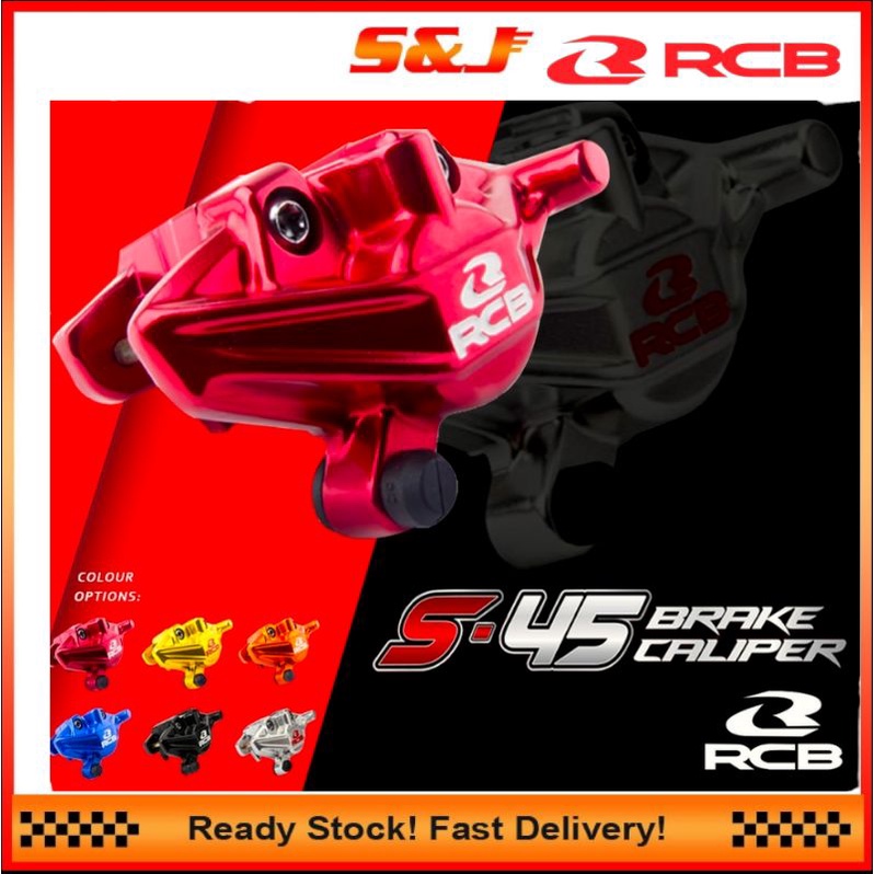 RCB RACING BOY UNIVERSAL (REAR) Brake Caliper S-45 Series BRAKE PUMP ...