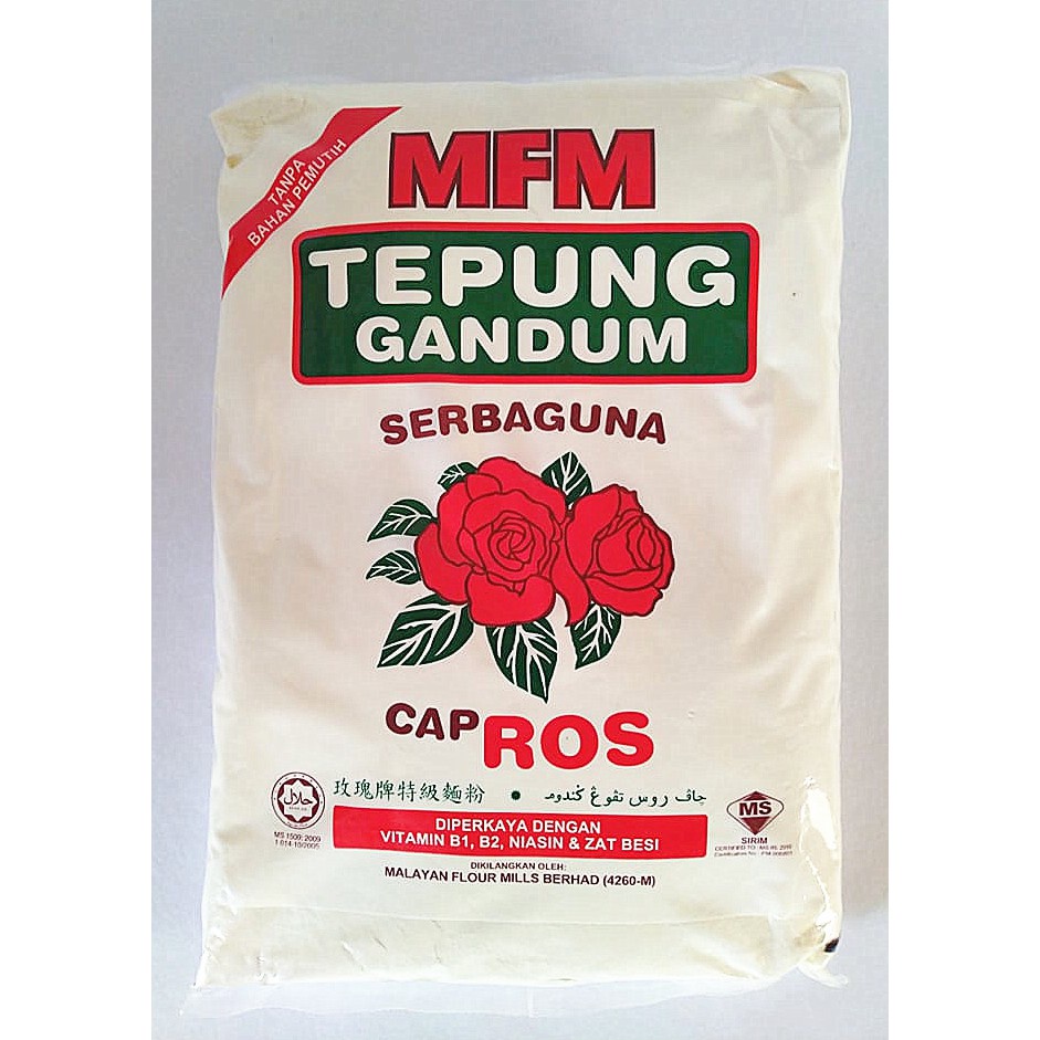 TEPUNG GANDUM CAP BUNGA ROS (850g) | Shopee Malaysia