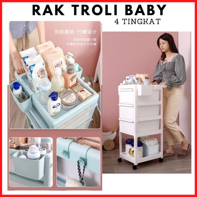 rak baby troli trolley baby laci baju baby troly rack troli baby rak ...