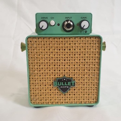 Bullet Robot Micro 5 Watts Guitar Amplifier, Green (BT-05) Mini ...