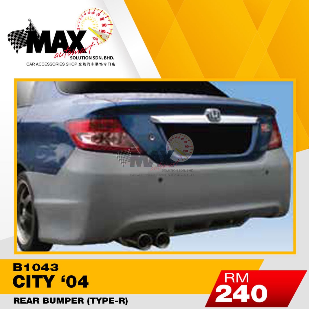 HONDA CITY REAR BUMPER | Shopee Malaysia