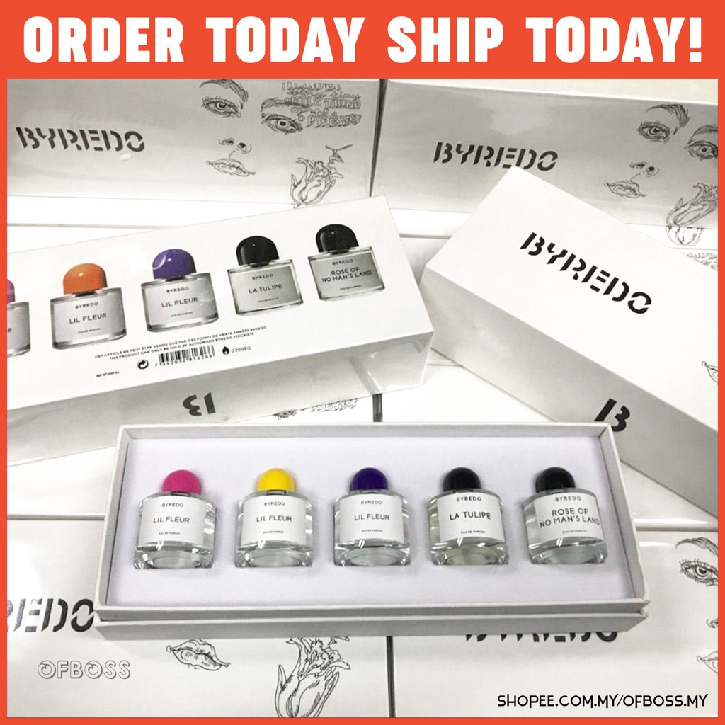Byredo Colorful Cap 5IN1 Limited Edition Gift Ser Eau De Parfum EDP ...