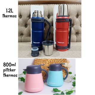 Tupperware Thermos Xploris Pitcher 800ml Termos 1.2L Thermal Flask ...