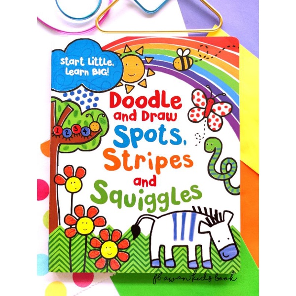 DOODLE DRAW SPOTS STRIPES AND SQUIGGLES ACTIVITY BOOK FOR KIDS ...