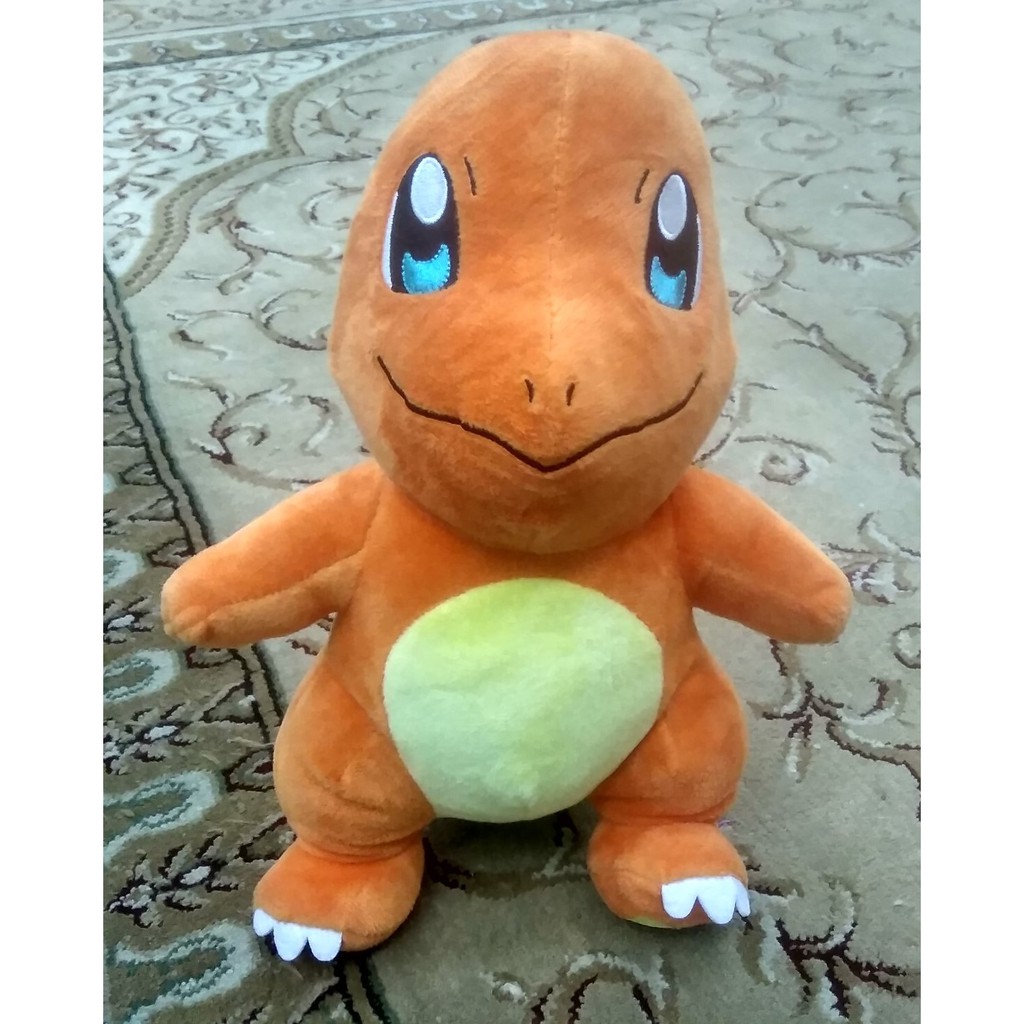 Pokemon Charmander Nintendo 1997 3RD Round Plush Toys 10inch | Shopee ...