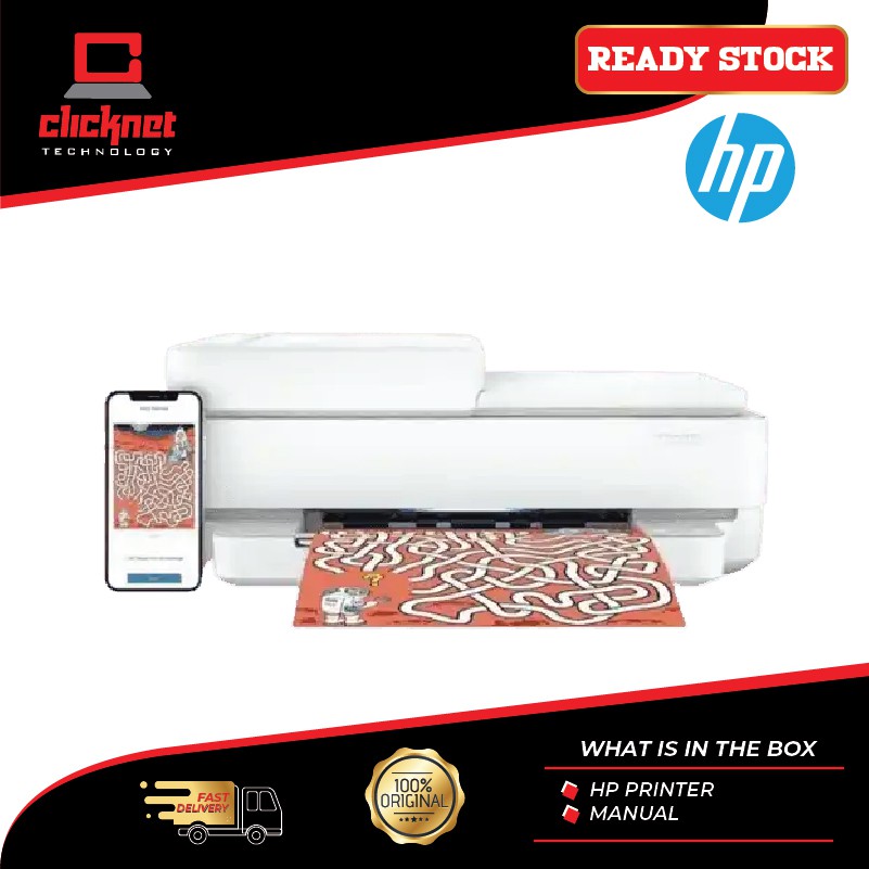 HP DeskJet Plus Ink Advantage 6475 All-In-One Printer | Shopee Malaysia