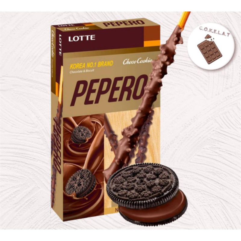 Cokelat Pepero Choco Cookies 32g | Shopee Malaysia