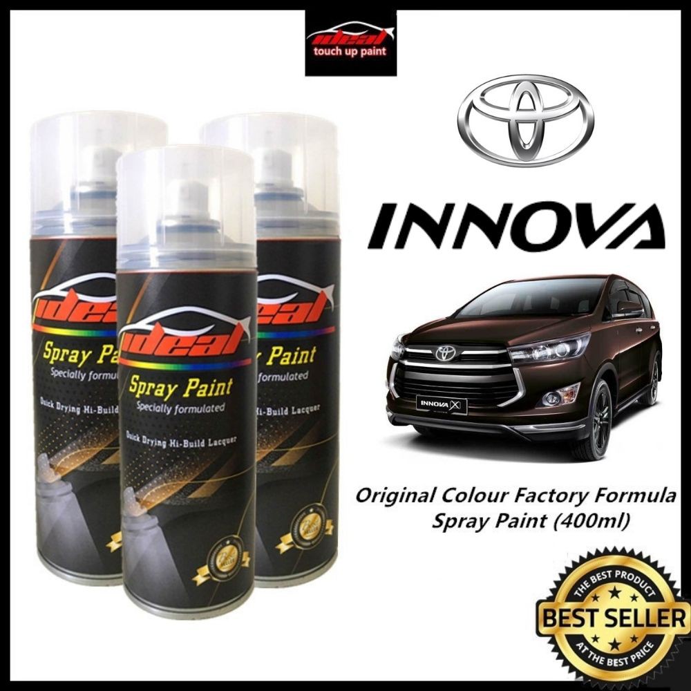 [Ready Stock] TOYOTA INNOVA - Ideal Original Colour Touch Up Aerosol ...