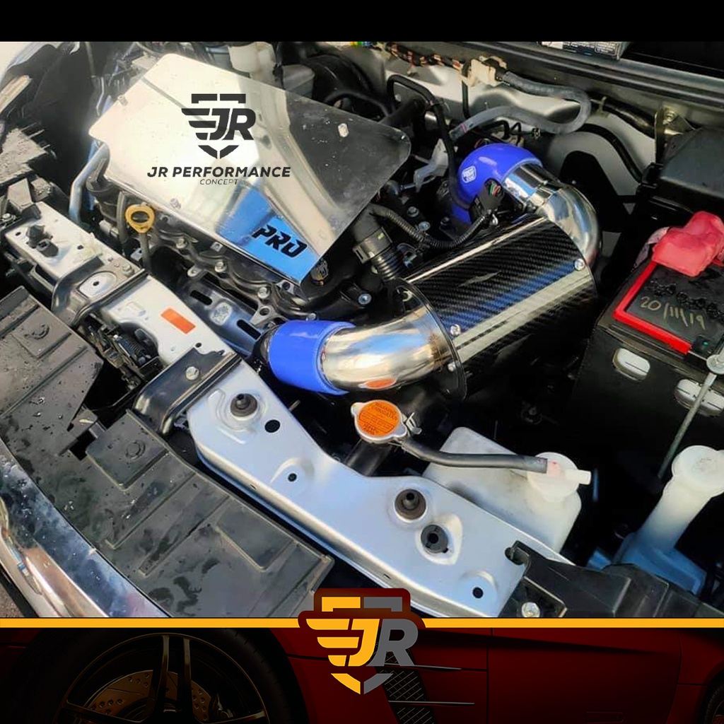 PRO PERFORMANCE High Flow Cold Air Intake System Perodua Bezza 1.3 ...