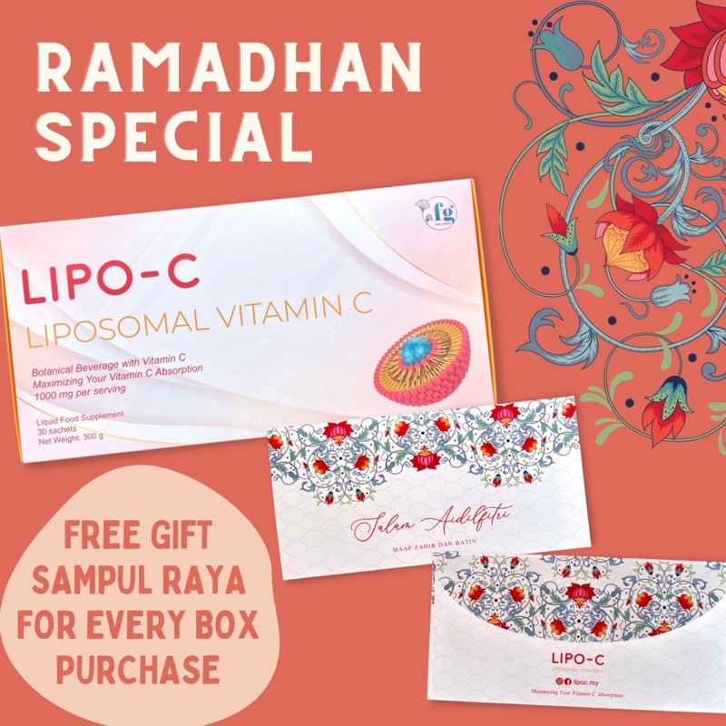 Lipo-C Liposomal Vitamin C 1000 mg (Made in Malaysia) | Shopee Malaysia
