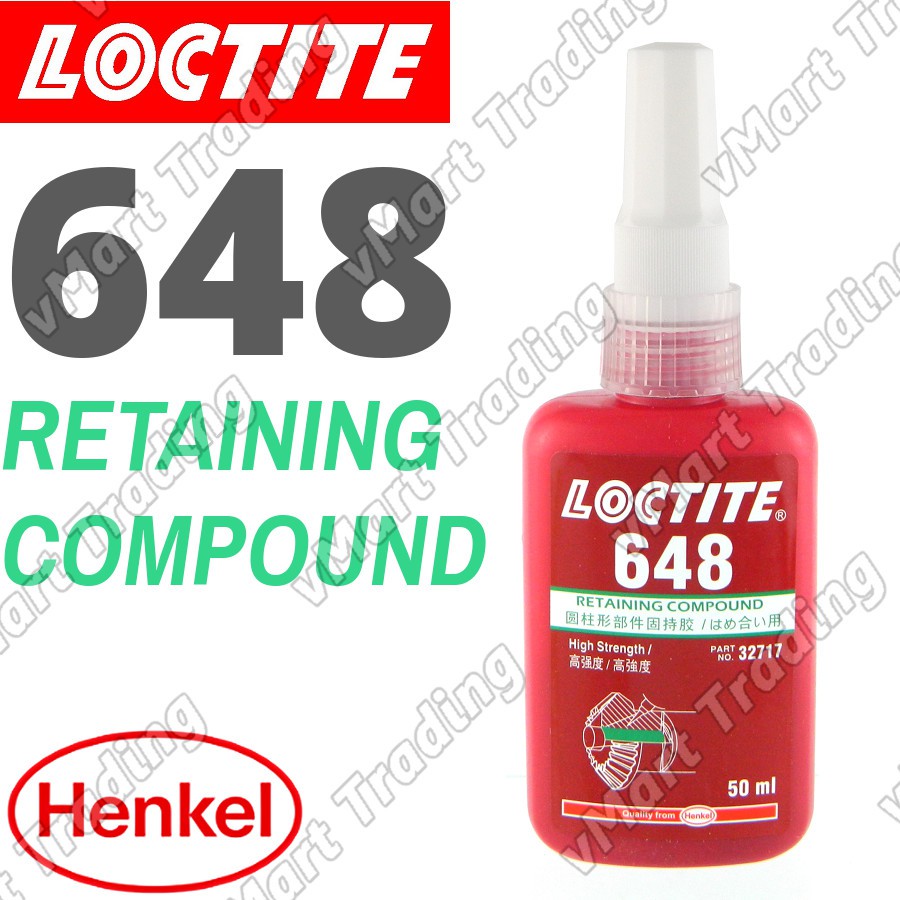 LOCTITE 648 Retaining Compound [50ml] | Shopee Malaysia