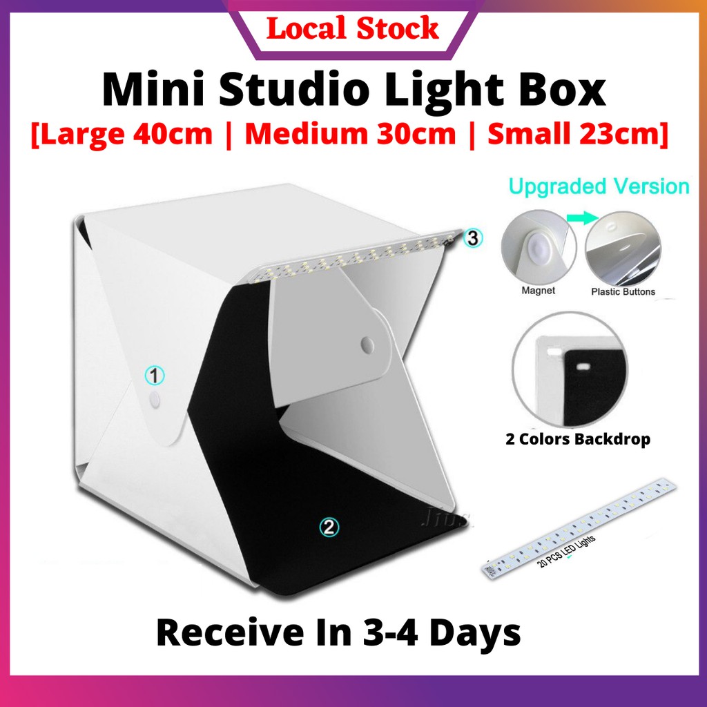 Mini studio light box photography studio box photo box product ...
