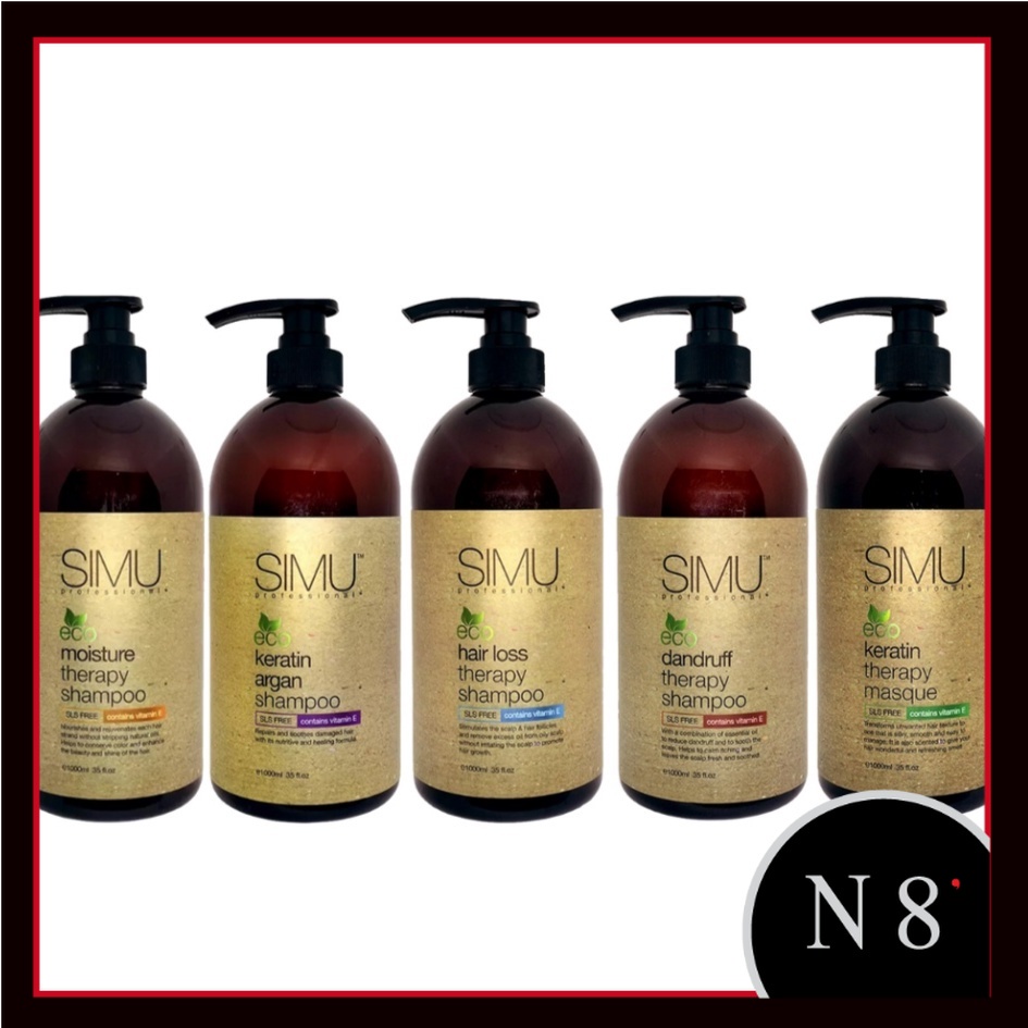 Simu Professional Shampoo / Conditioner Mask 1000ml ( Moisture ...