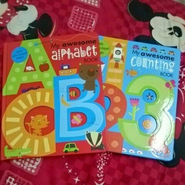 My Awesome Alphabet & Counting Book/Educational Books/Board Book ...
