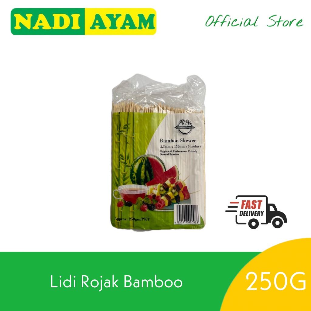 Lidi Rojak Bamboo (250G) | Shopee Malaysia