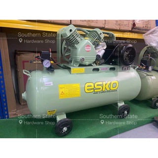 ESKO 2HP AIR COMPRESSOR EK-202 (100 LITER, 8 BAR) FREE AIR BLOW GUN AND ...