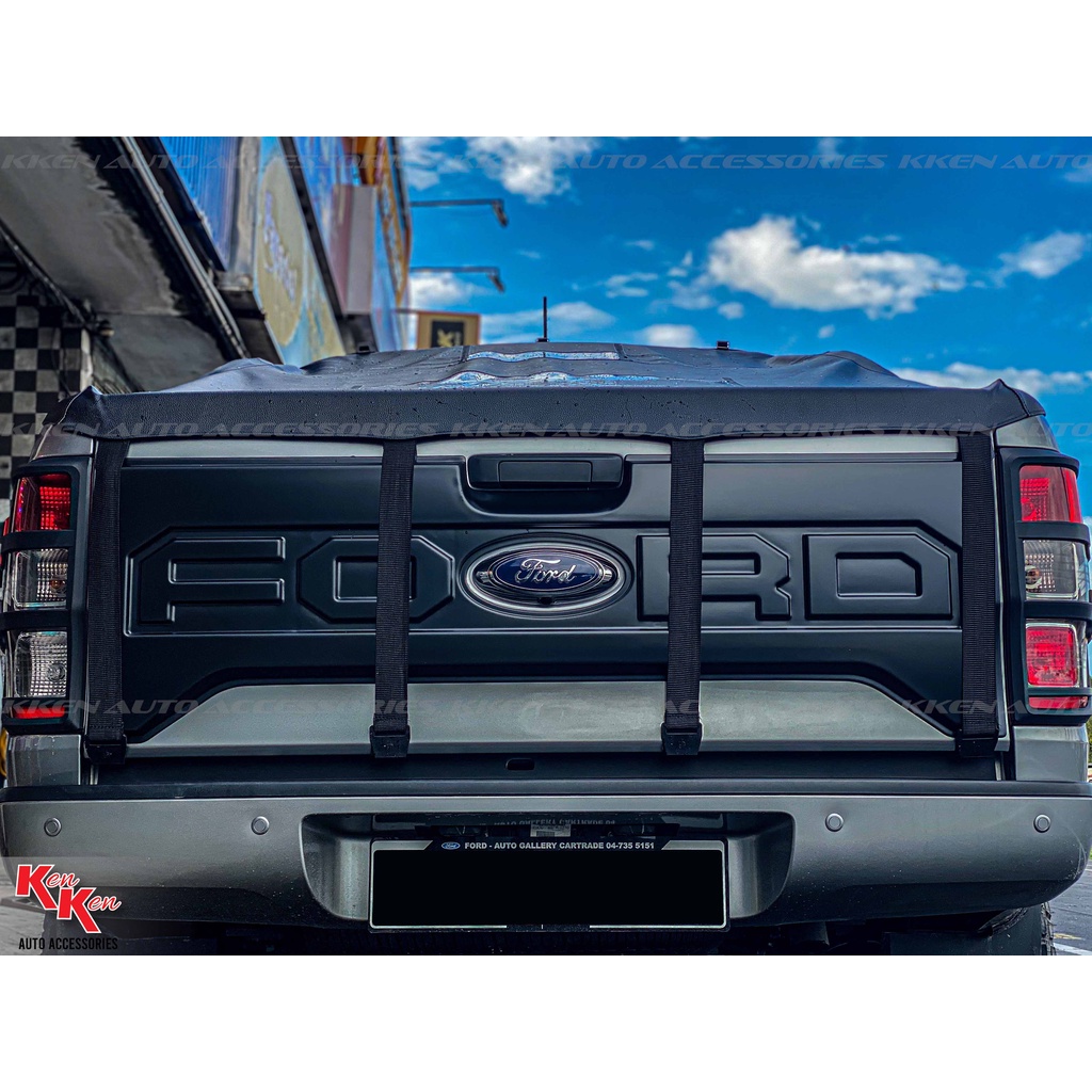 Ford Ranger T6 T7 T8 Rear Tailgate Door Protector With Camera Hole ...