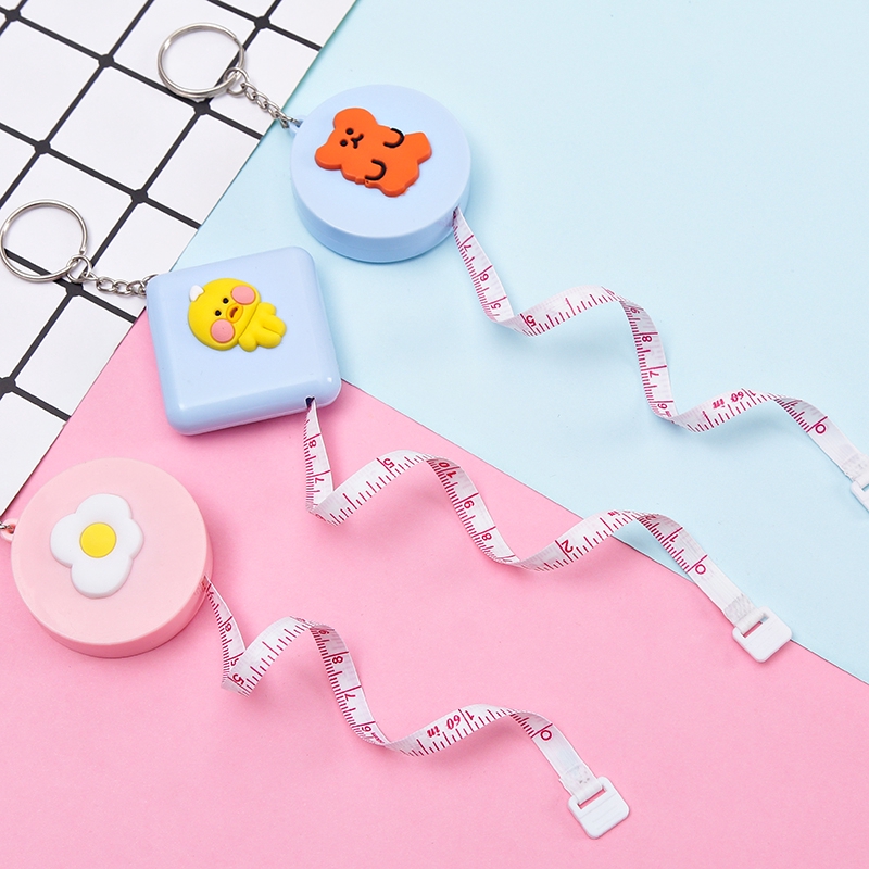 20 Styles Portable Measuring Tape 60inch Cute Cartoon Mini Tape Measure ...