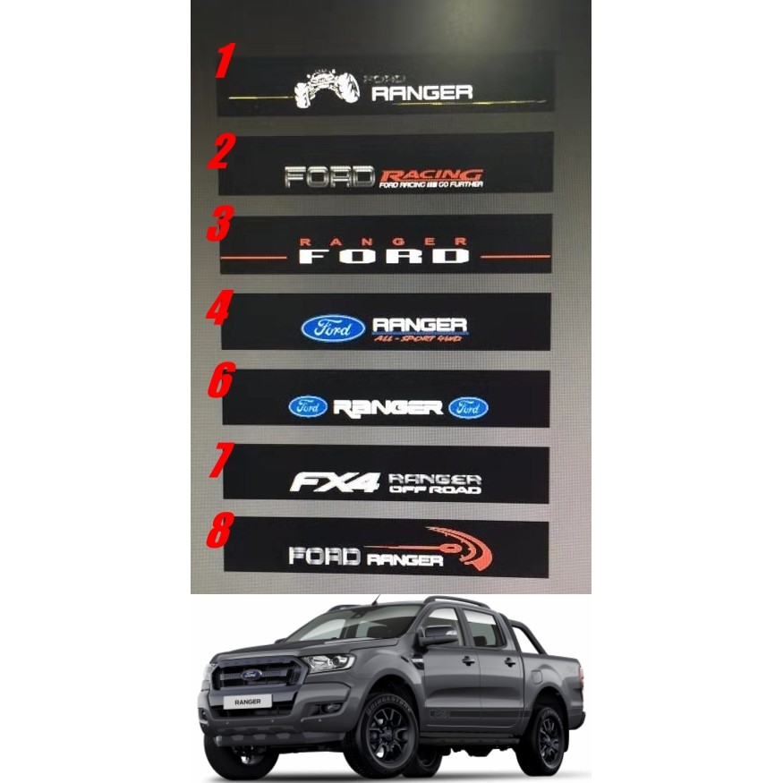 FORD RANGER WINDSCREEN STICKER | Shopee Malaysia