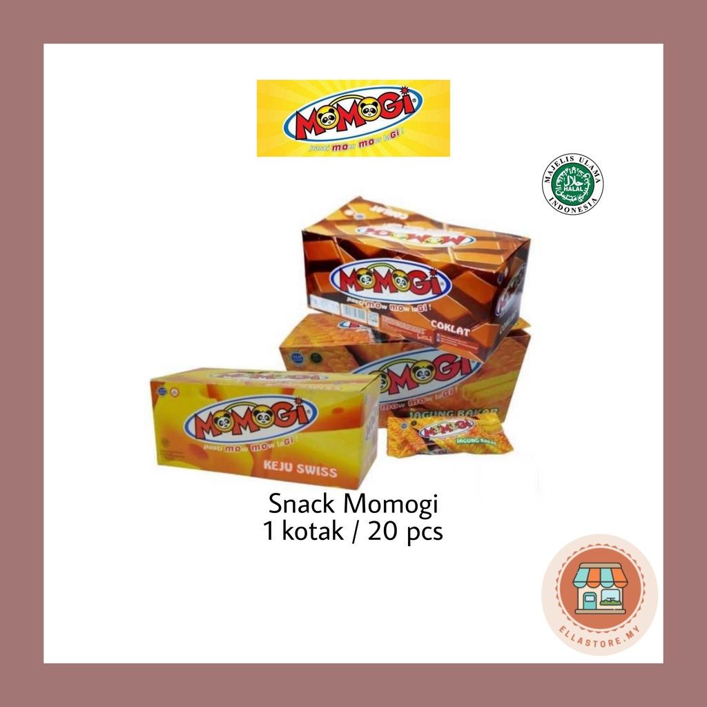 [READY STOCK] SNACK MOMOGI 20 PCS | Shopee Malaysia