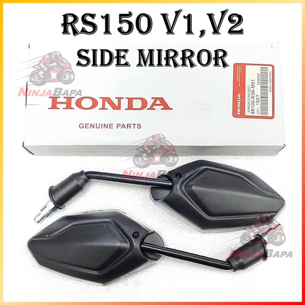 SIDE MIRROR HONDA RS150R RS150 V1 V2 ORIGINAL MALAYSIA VERSION 1SET ...