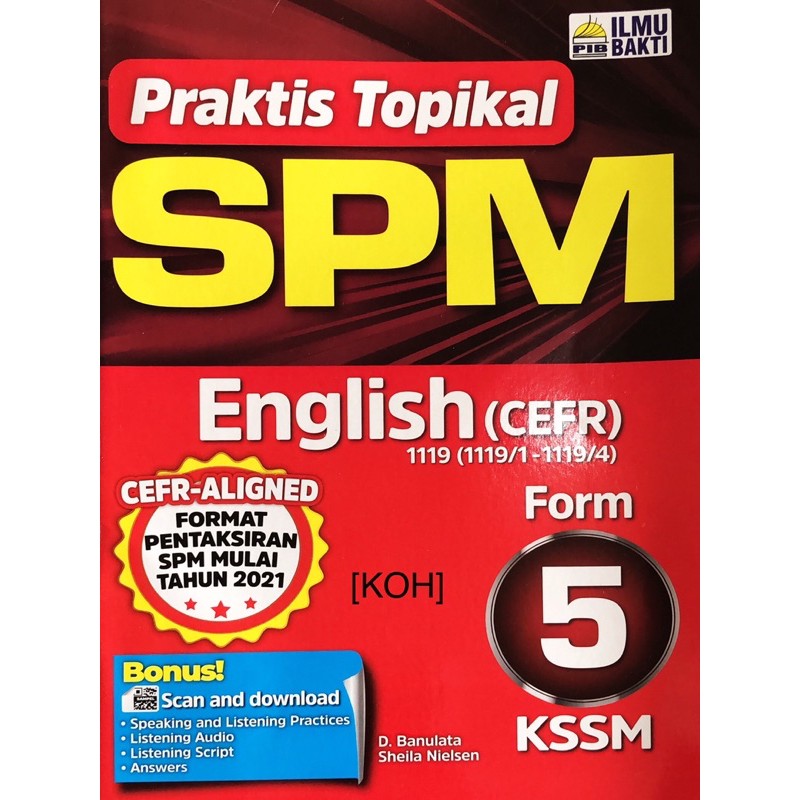[ REDUCTION MYR 1.04 ] Praktis topikal spm english form 5 kssm / new ...