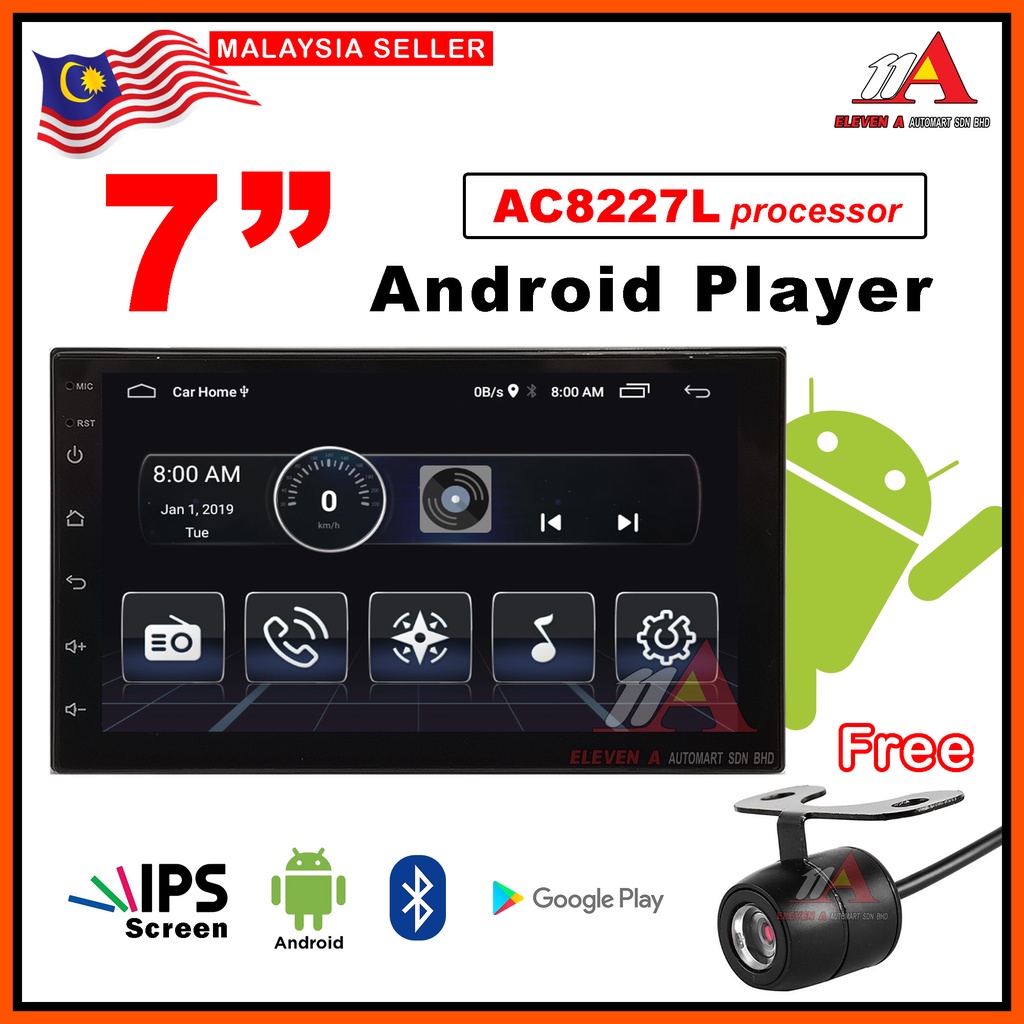 [AC8227L] 2din 7 inch & [TS7] 9 / 10 inch Android Player IPS Screen Car ...