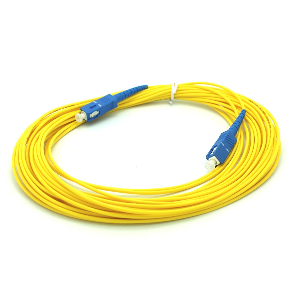 10meter SC-SC Simplex Fiber Optic cable Single Mode FTTH Pigtail Patch ...
