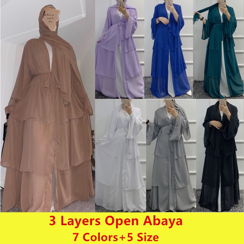 Abaya Muslim dress for Women Abaya Muslimah Fashion dress Plain abaya ...