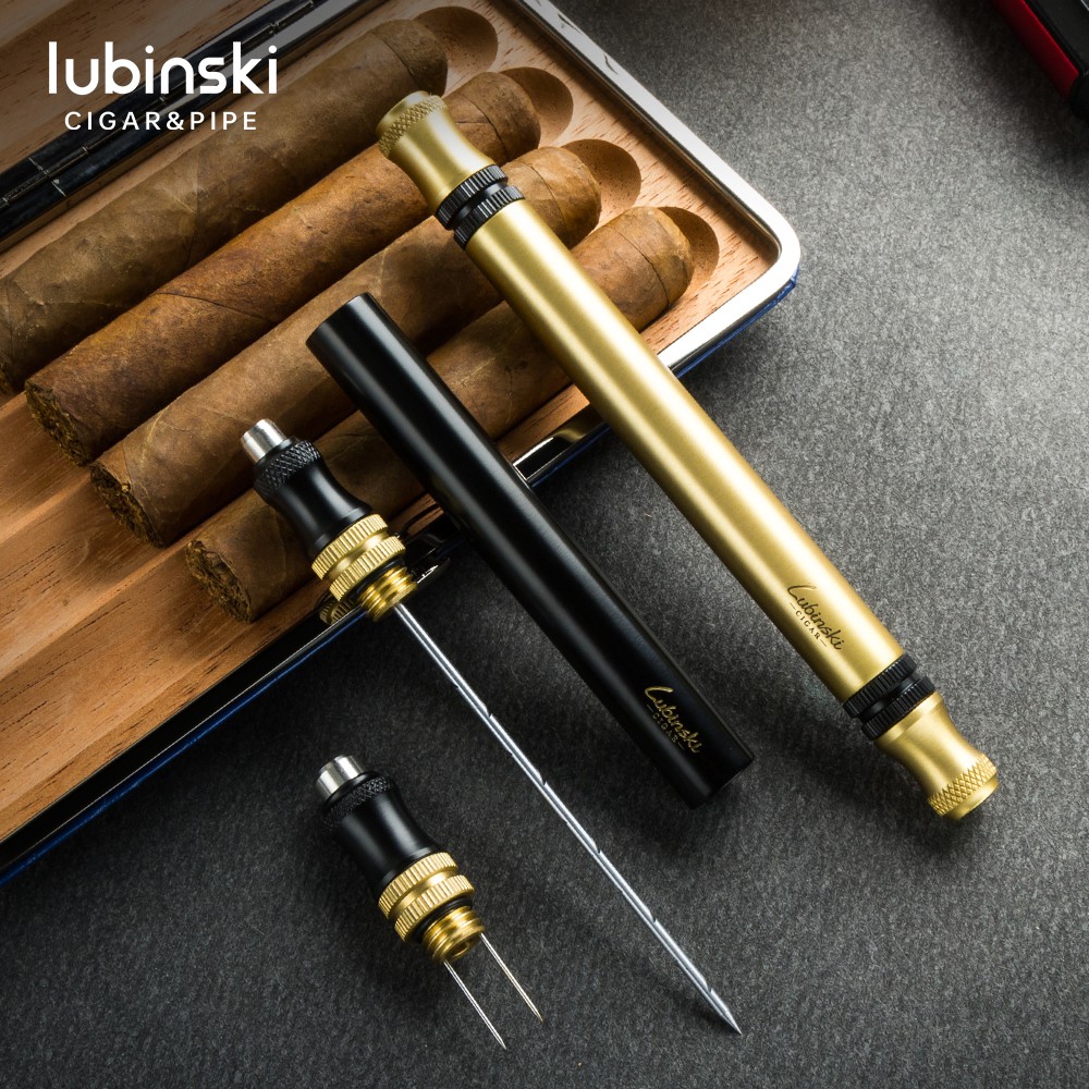 RM 229.00 Lubinski Cigar Pass multi-function cooper 3 ways Cigar cutter ...