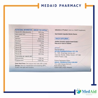 Nuventa - 30 capsules | Shopee Malaysia