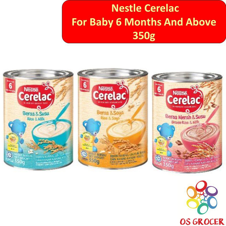 ^rm9.80^ after coin cashback nestle cerelac 350g rice & milk / brown ...