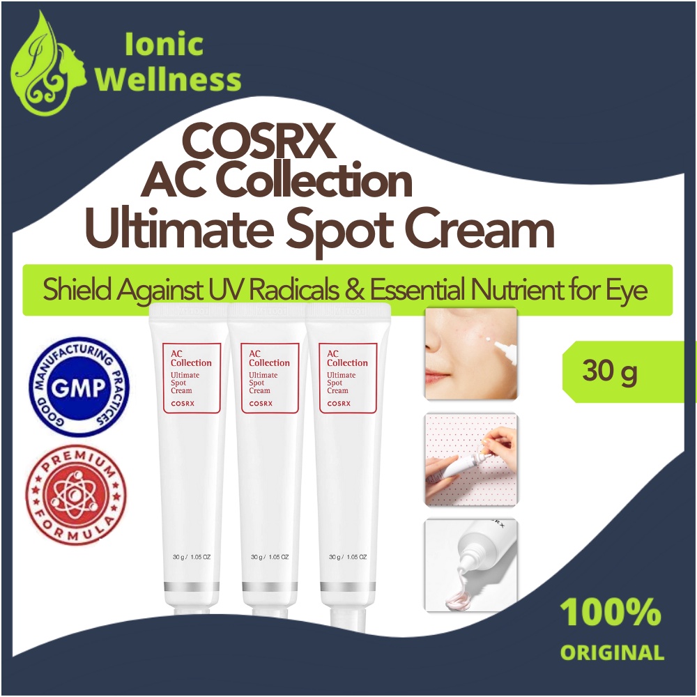 COSRX AC Collection Ultimate Spot Cream 30g Red Spot Breakout Acne ...