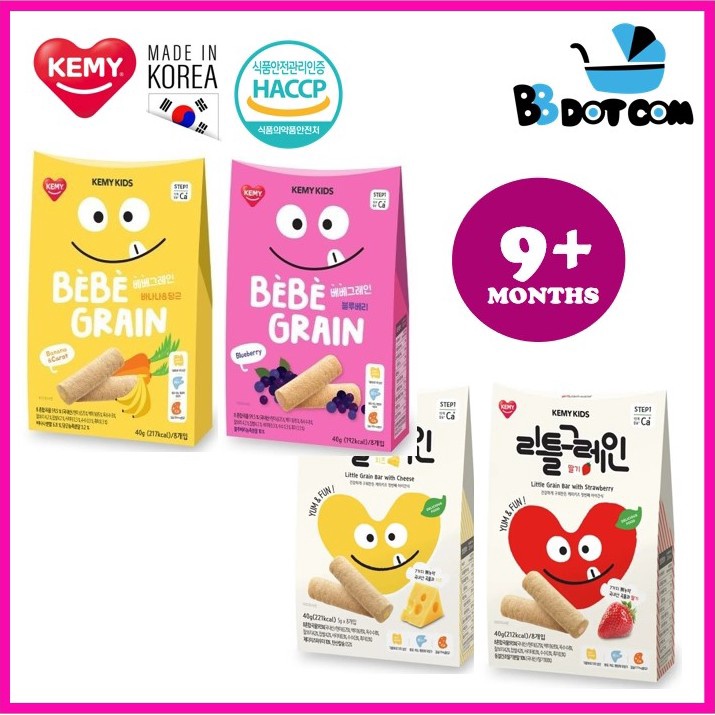 KEMY Little Kids Bebe Grain Snack Roll 40g - 1 Pack | Shopee Malaysia