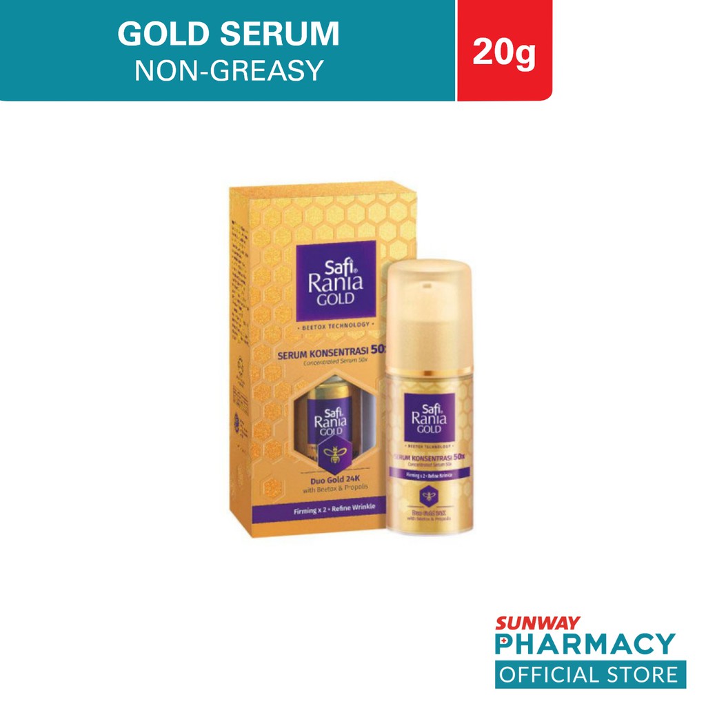 Safi Rania Gold Serum (20g) | Shopee Malaysia