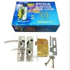 FUDA MORTICE DOOR LOCK / 2-LEVER MORTISE GRILL DOOR | Shopee Malaysia