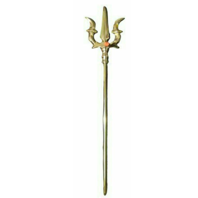 Brass Trishul/Trisulam Per Piece (Height 2 Feet) | Shopee Malaysia