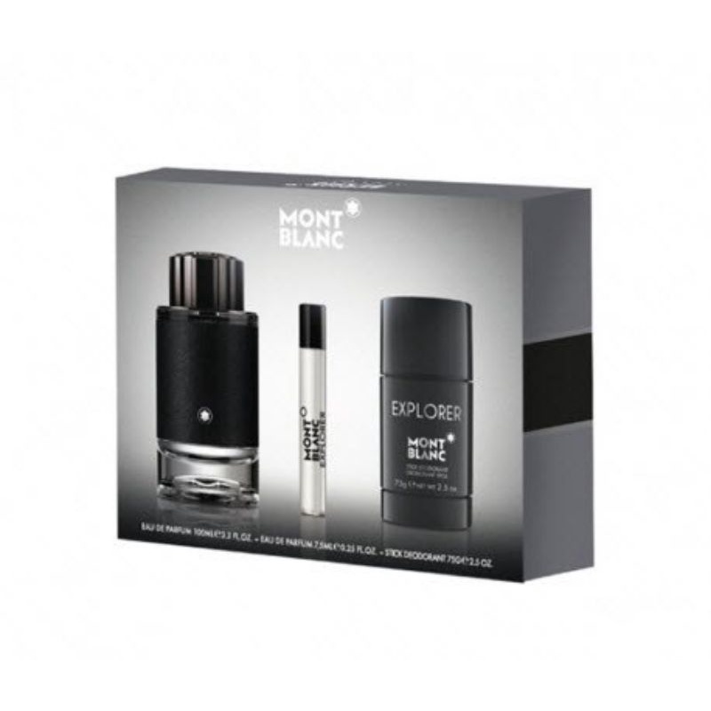 [ORIGINAL] Mont Blanc Explorer Gift Set [ 60ML/100ML ] | Shopee Malaysia