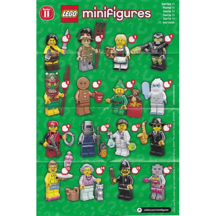 LEGO 71002 SERIES 11 COLLECTIBLES MINIFIGURES 2013 CMF LIMITED EDITION ...