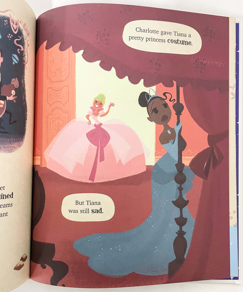 Disney Princess Story Book Hardcover Tangled & Princess and the Frog ...