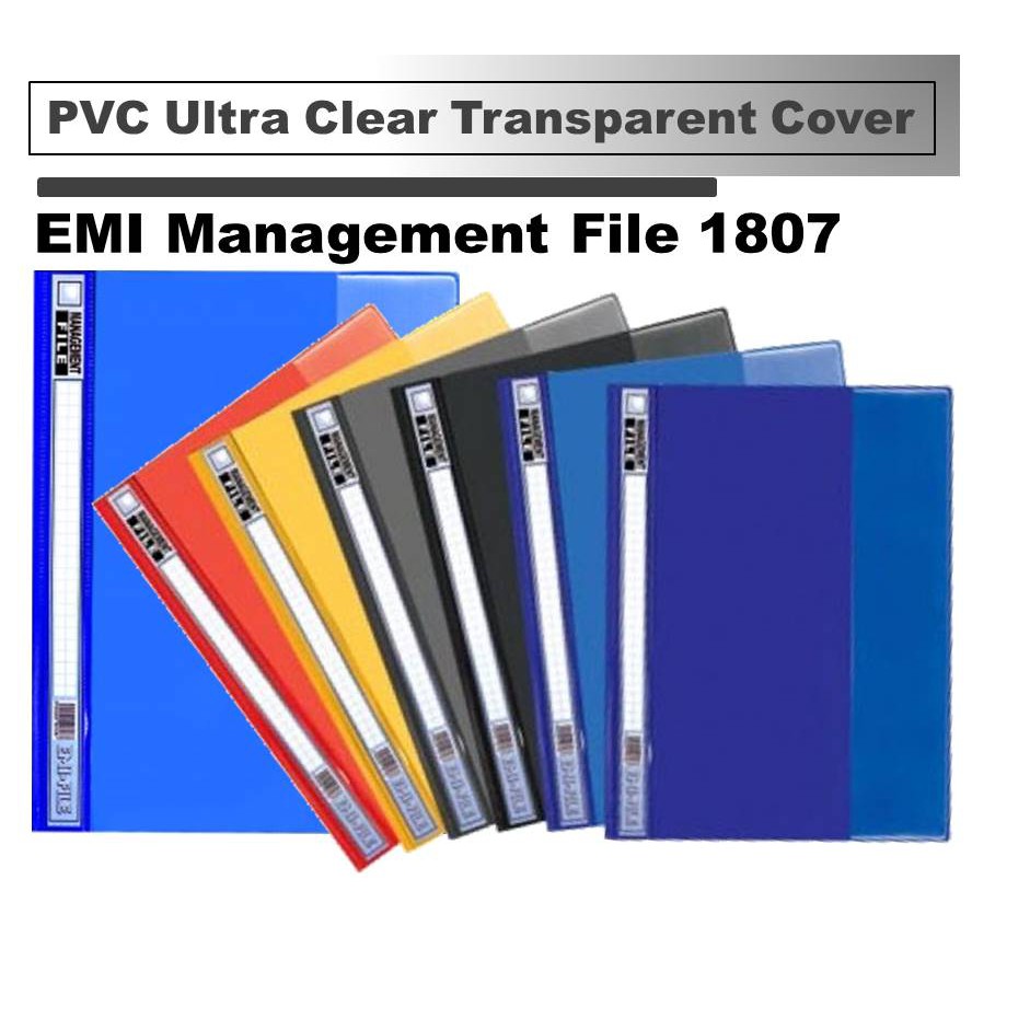 EMI Management File PVC Cover 1807 (File Pengurusan Manajemen) | Shopee ...