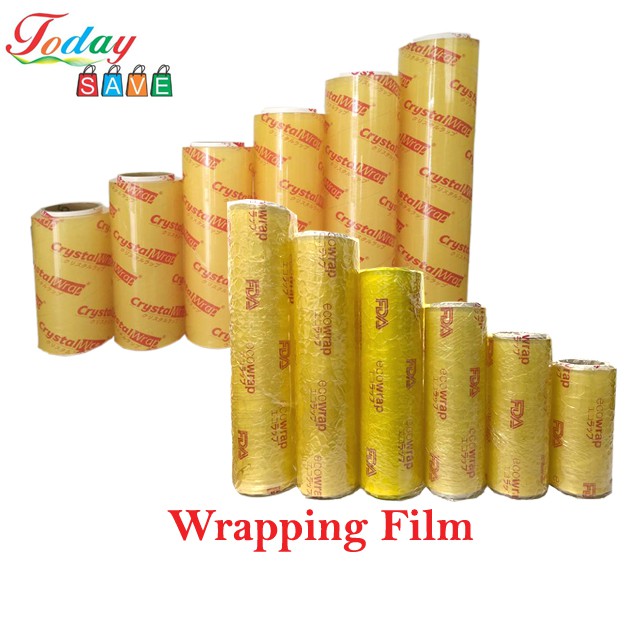 Wrapping Film Crystal Wrap Eco Wrap food wrap catering film food grade ...
