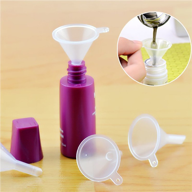 【ready stock】1pcs Plastic Small Funnels For Perfume Liquid Essential ...