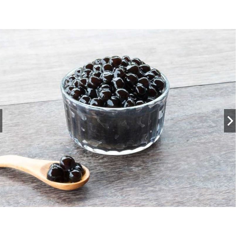 Halal Royal Tea 2.5mm Black Tapioca Pearl 3KG/Pack Kuching Sarawak BOBA ...