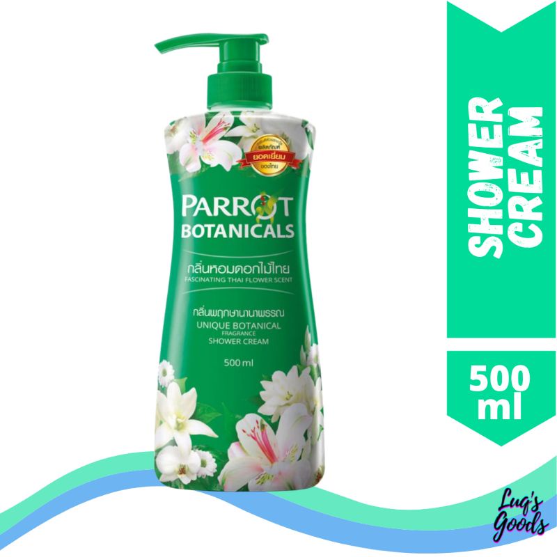 PARROT BOTANICAL SHOWER CREAM | sabun popinjay cair | hijau | syampu ...