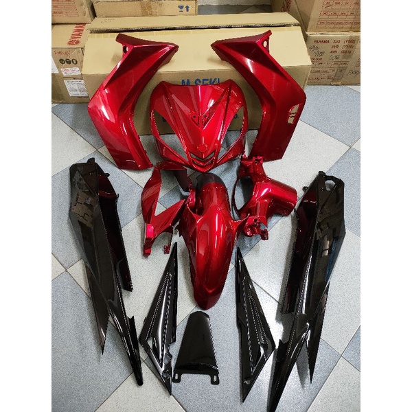 YAMAHA LC135 V1 BODY COVER SET COMPLETE SET FULL BODY COVER LCV1 ...