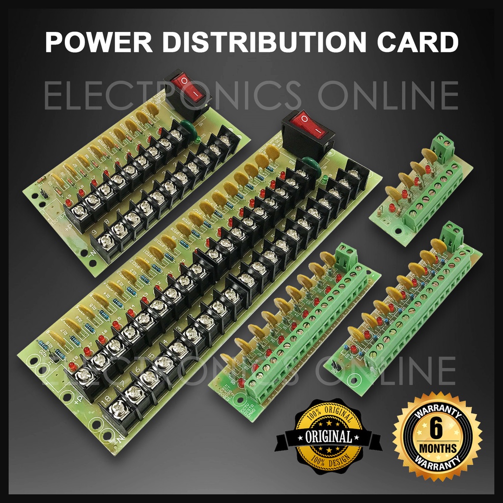 Power Distribution card for CCTV Modem Router Door Access Switches ...