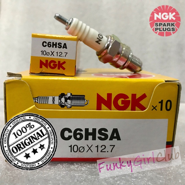 NGK 100% Original C6HSA - EX5/Kriss/GBOJ/C70/Demak - Spark Plug ...