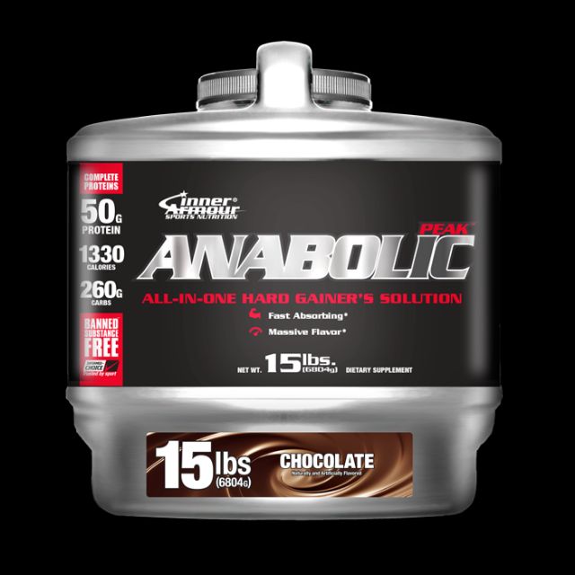 Inner Armour Anabolic Peak 15lbs Mass Builder Weight Gainer Sizing Big ...