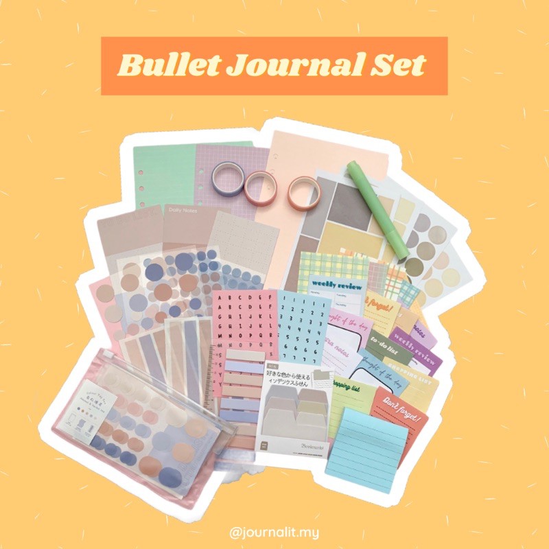 Bullet Journal Set (readystock) | Shopee Malaysia